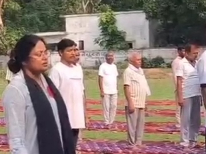 Goshainganj Yoga Event: Healthy Life Resolutions on International Yoga ...