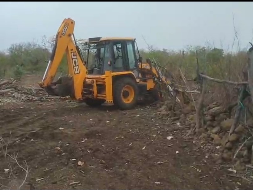Ashta Forest Land Evicted | Dharampuri Beat Encroachment Removed