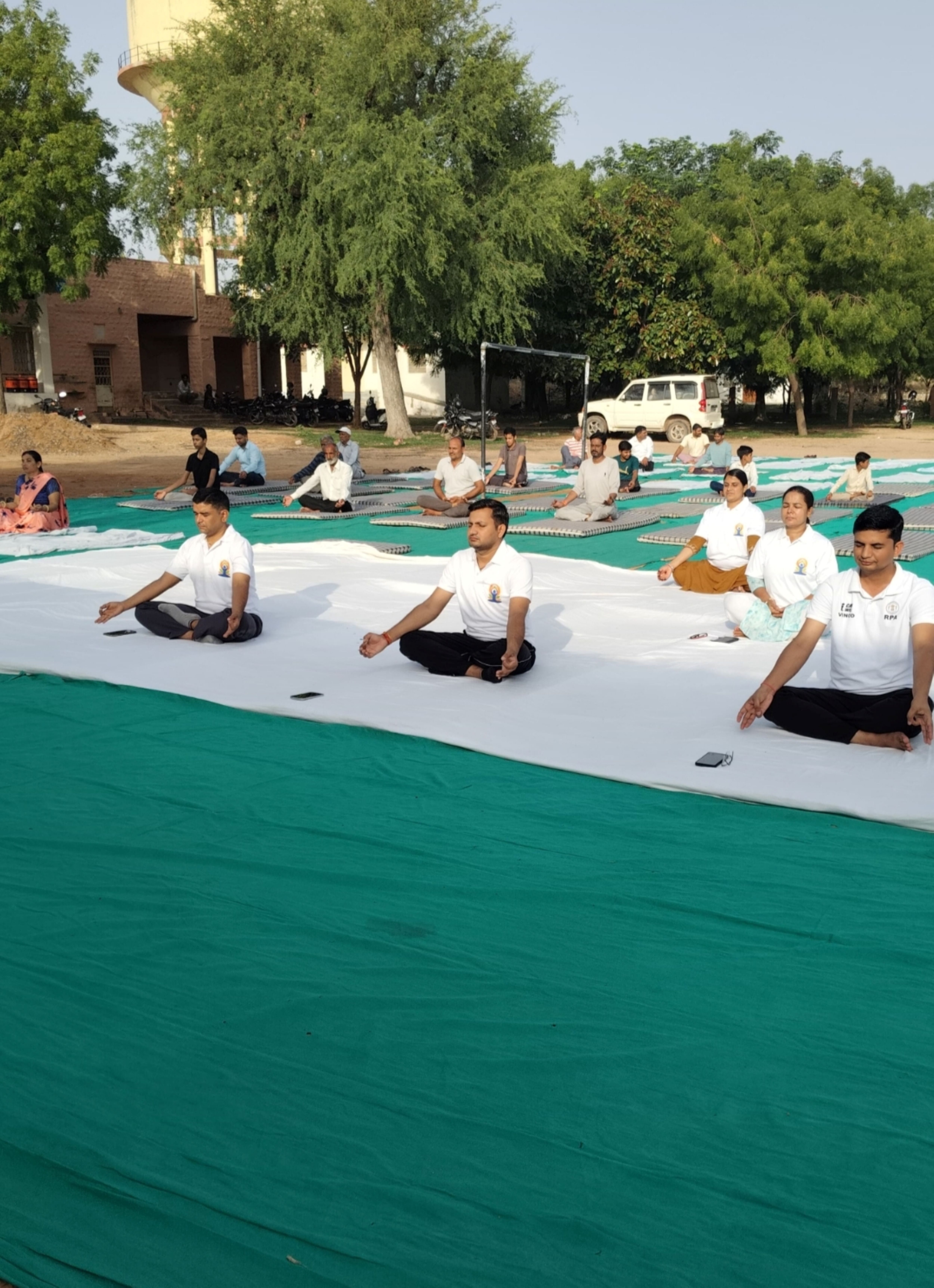 Block level Yoga Day programme organised in Mundwa