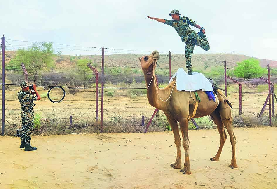 International Yoga Day: Border guards take oath on simple health ...