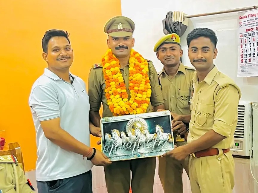 Bhuliapur Chowki Incharge | Police Farewell Nirmal Sharma