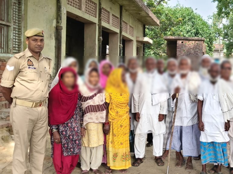Belwa-lgunhi Police Interact Elderly | Build Trust