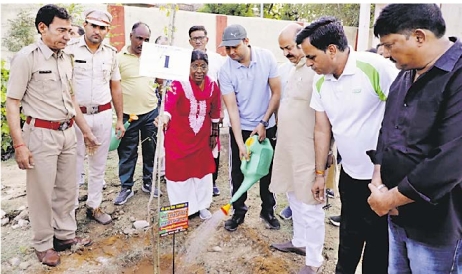 Plant a tree in the name of mother, make the earth a heaven again ...