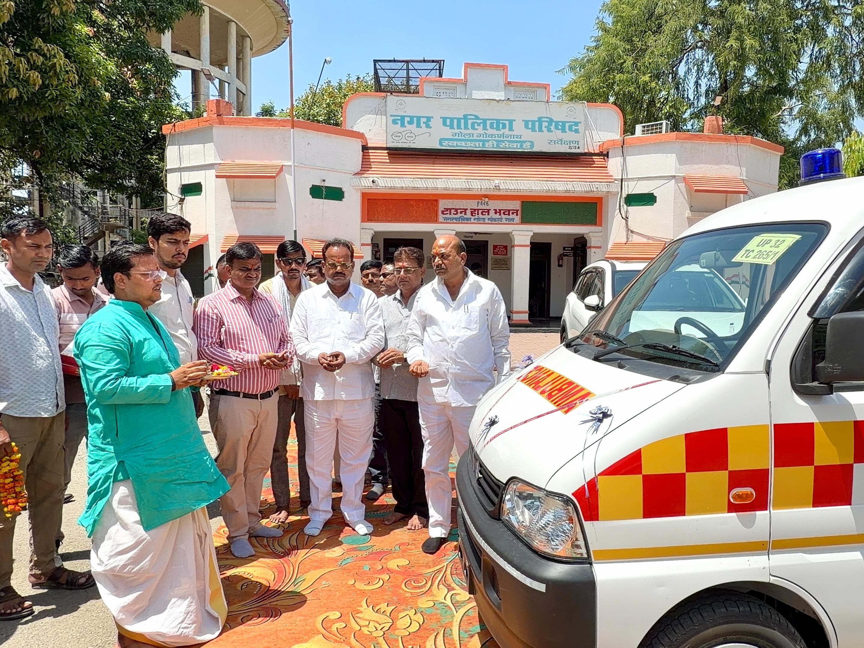 Gola Municipality Launches New Ambulance for Emergency Medical Services