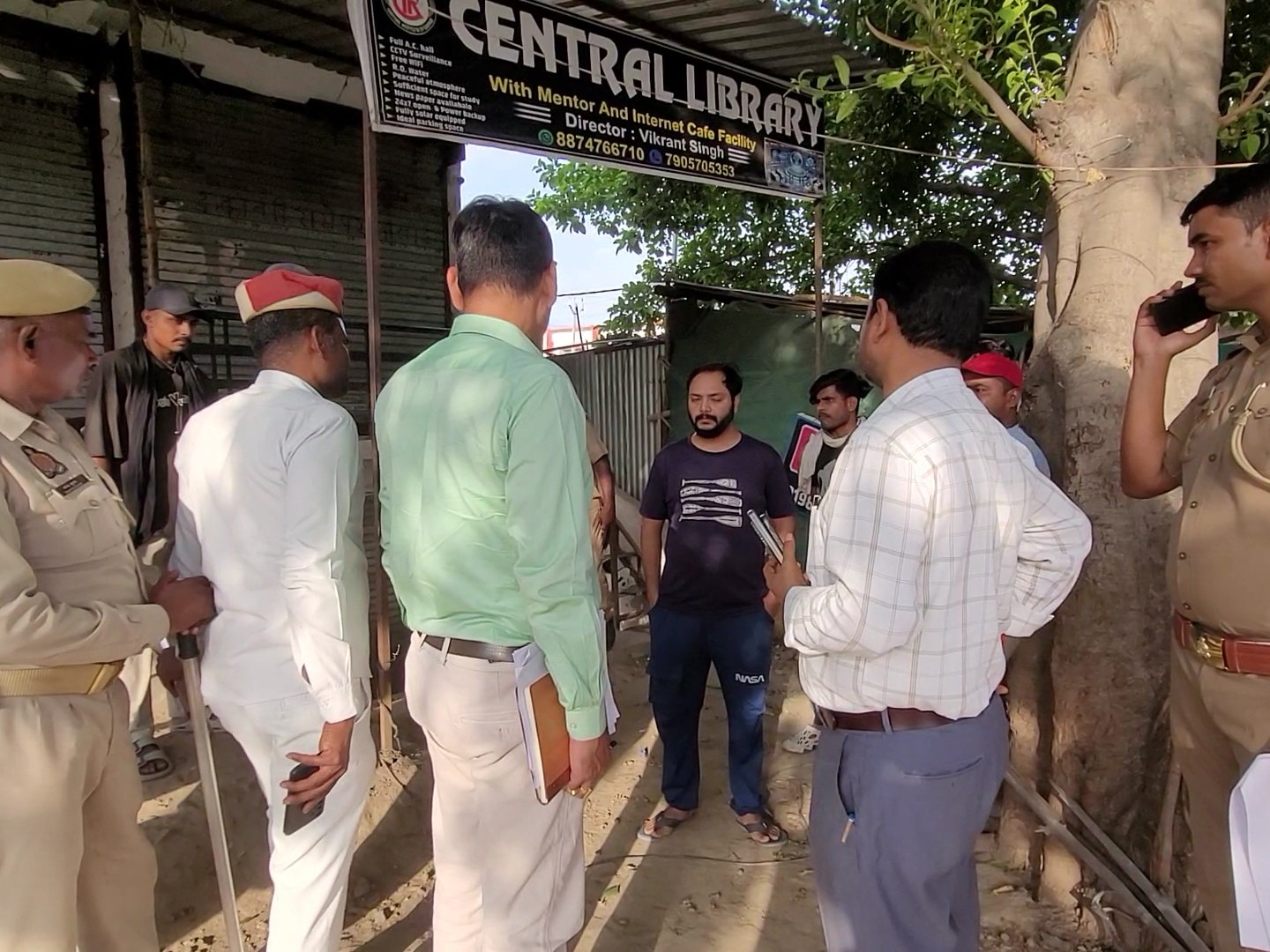 Kanpur Dehat | Illegal Coaching Libraries Sealed, Safety Standards Ignored