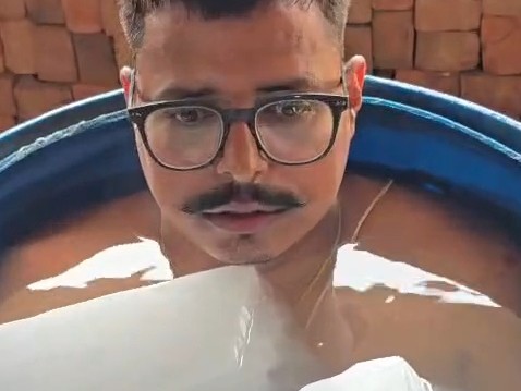 Jamui Youth Ice Bath Video Viral | Tree Plantation & Yoga