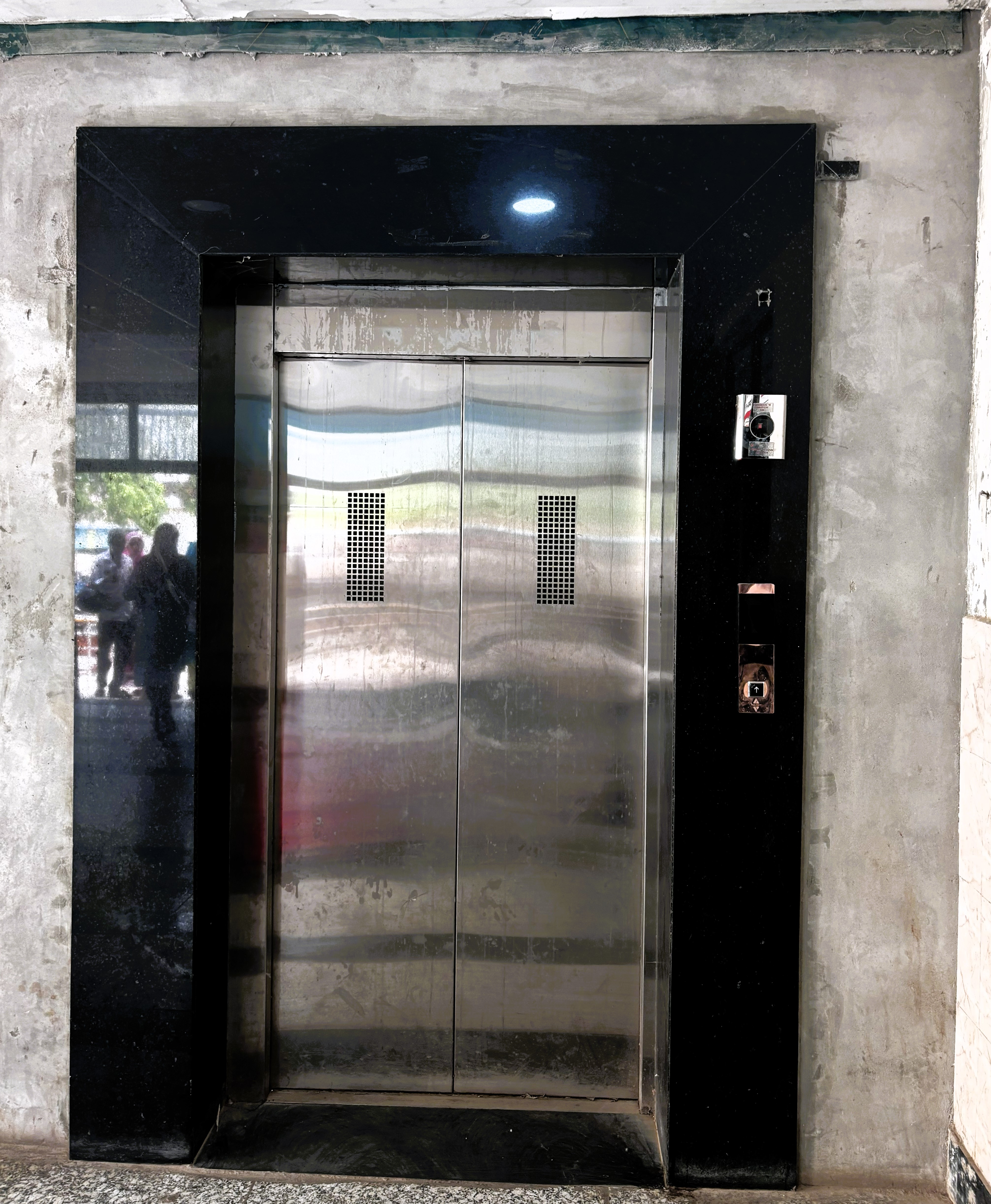 The lift had been out of order for three and a quarter years, and ...