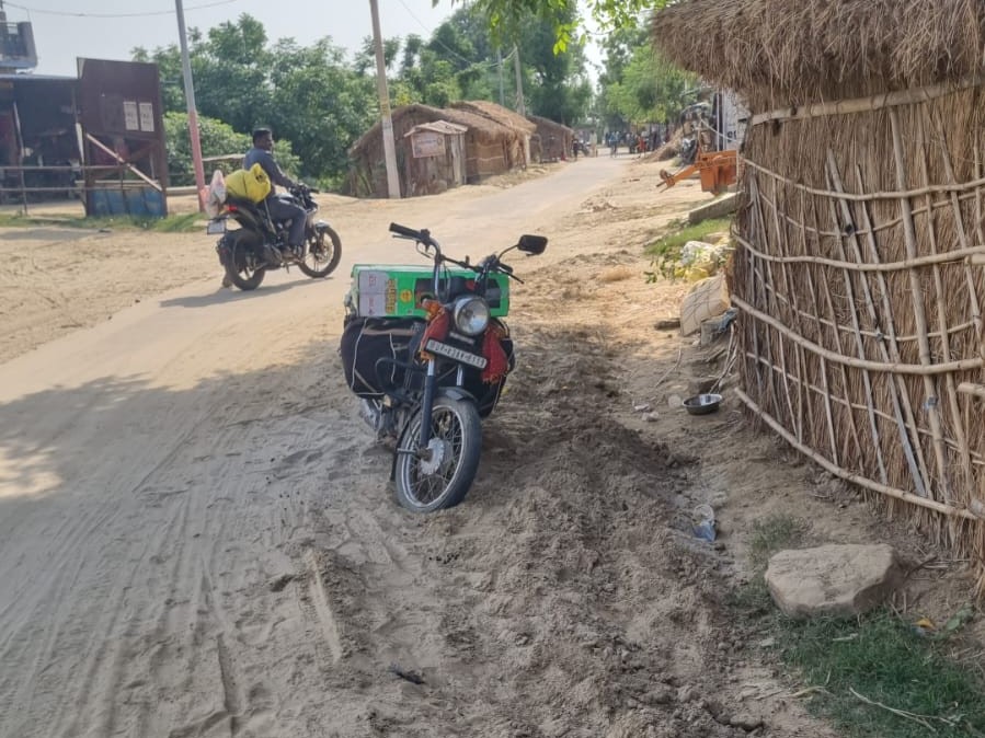 Aswanpar Chowk CC Road Embankment Work Complete | PWD Repair