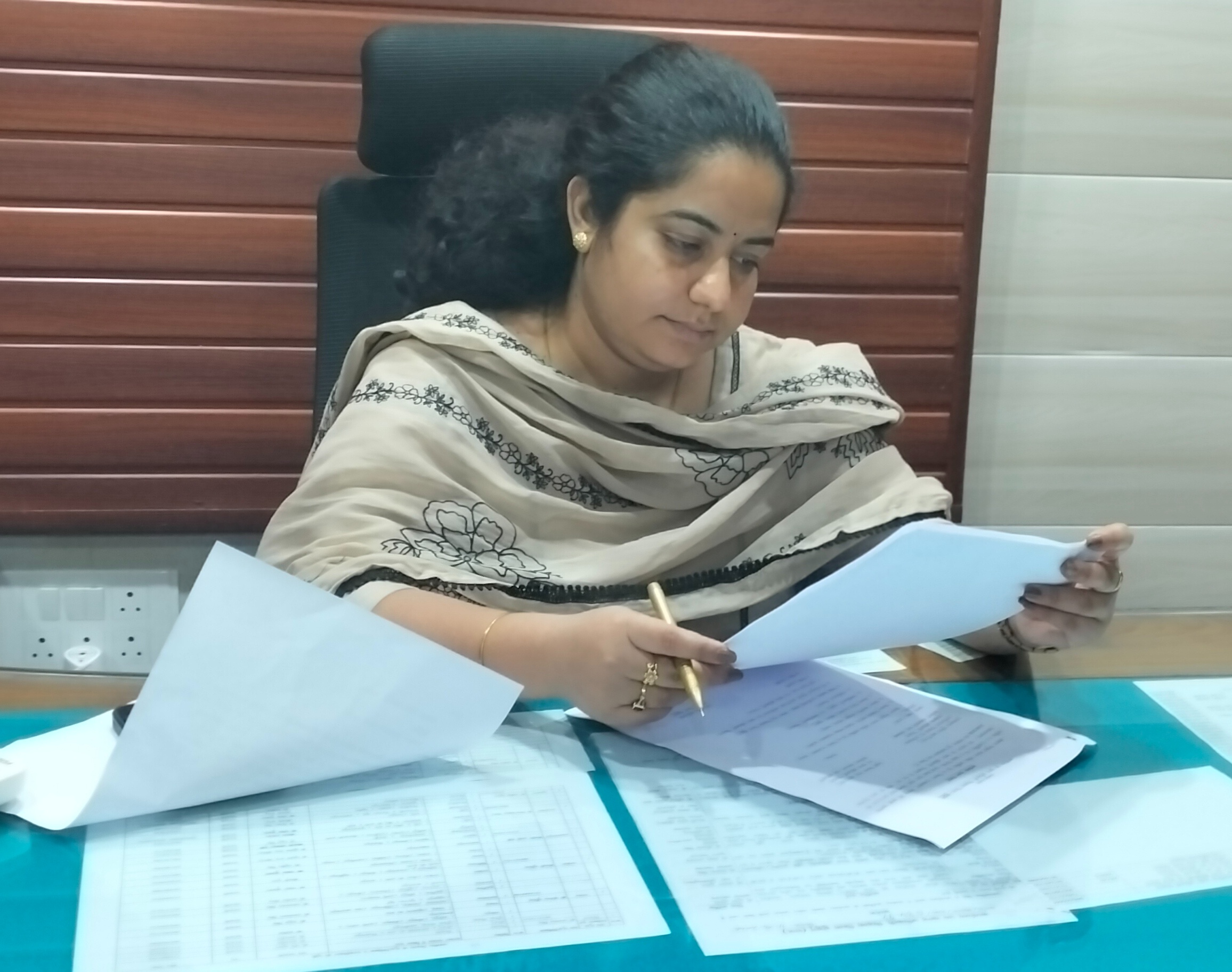 RAS Kiran Pal took charge of Chirawa SDM.