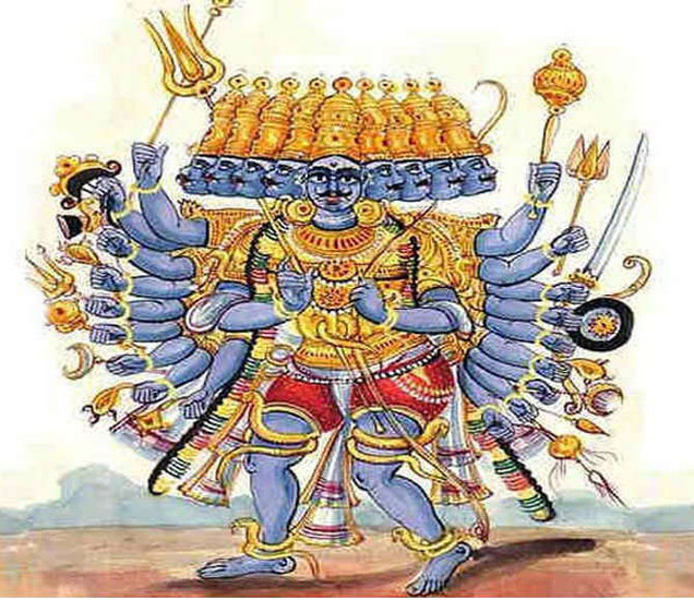 Navratr dusara Know The Ravan S Family Tree | ब्राह्मण कुळात जन्माला ...