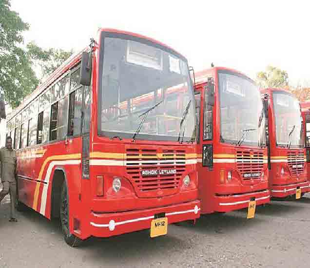 pmpml bus drivers strike in pune