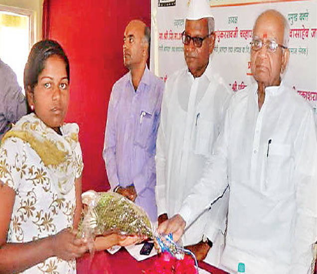 Sneha Gaikwad winner in state level wrestling championship