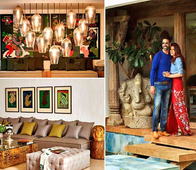 Unseen And Inside Photos Of Bollywood Actor Akshay Kumar House | या ...
