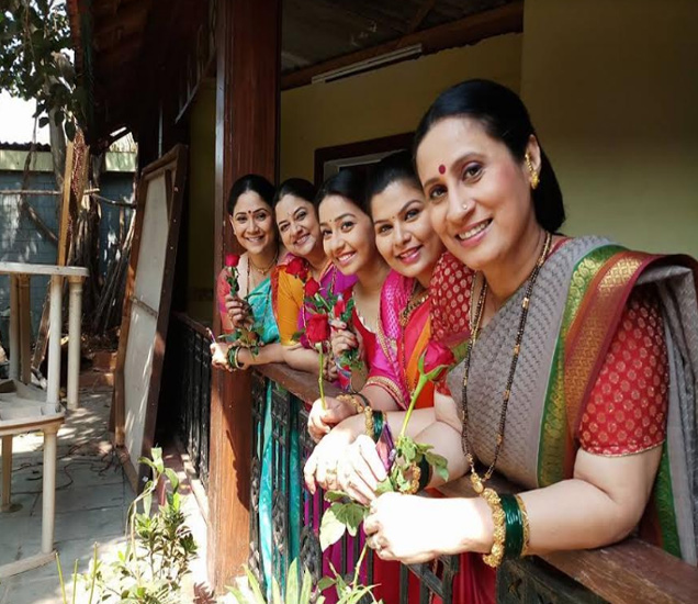 Womend Day Celebration On Set of Marathi Serial Goth | PHOTOS: 'गोठ ...