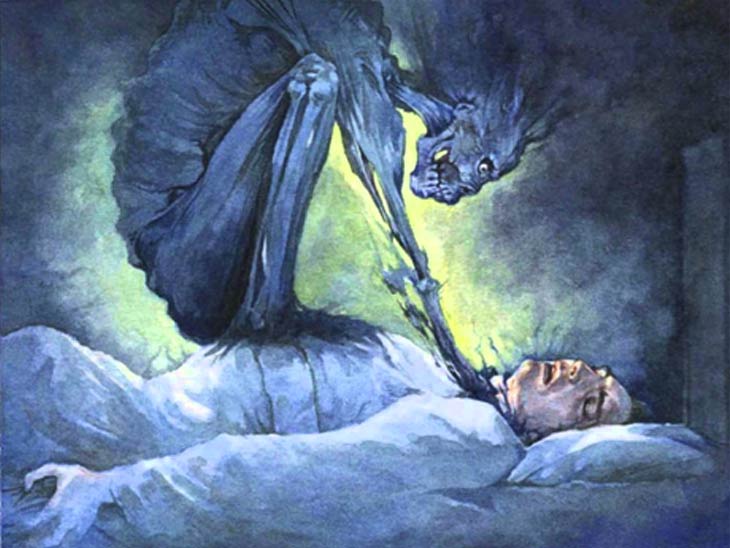 The demon You Noticed During Sleep Is Actually A Serious Thing | झोपेत ...