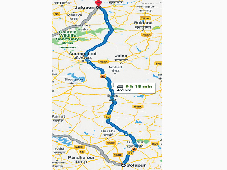 Jalgaon railway route connect via Osmanabad-Beed-Jalna to facilitate ...