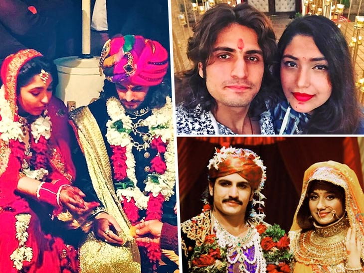 tv actor rajat tokas shared his wedding photos | टीव्हीच्या पृथ्वीराज ...