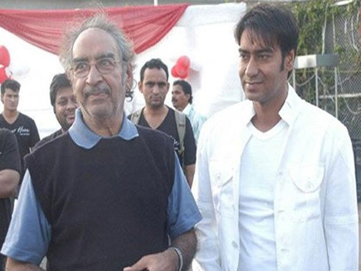 ajay devgan's father veeru devgan died at 76 | अजय देवगनचे वडील वीरू ...