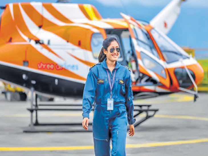 Female rescue pilot Priya Adhikari interview | ज्या एव्हरेस्टवर चढाईची ...