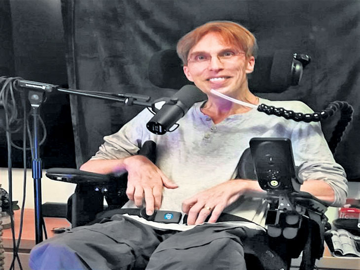 Dr. Peter is the world's first cyborg, half of his body human and half ...