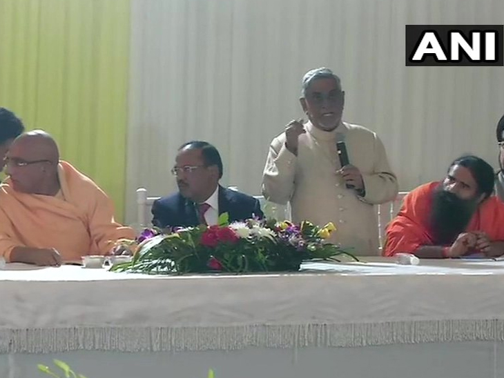 Religious Guru's meeting with the ajit dobhal the day after the Ayodhya ...