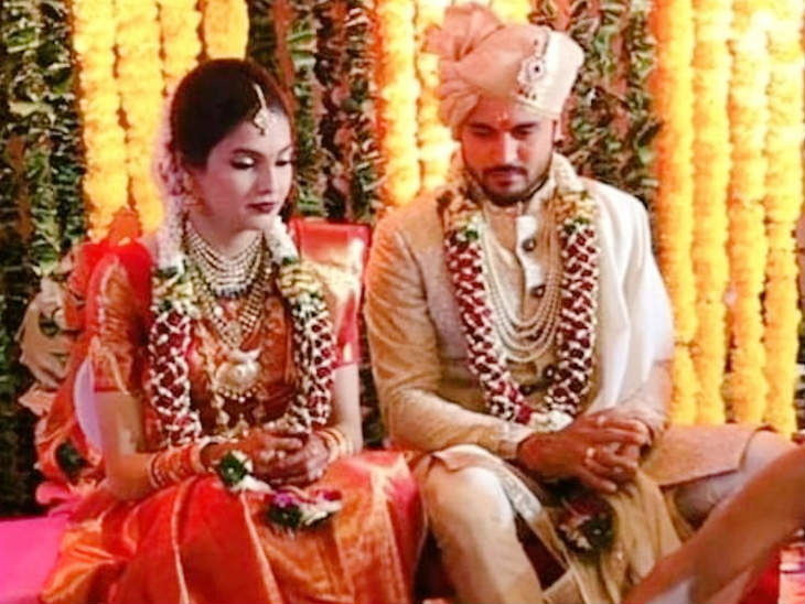 Manish Pandey Marriage with film actress Ashrita Shetty in mumbai ...