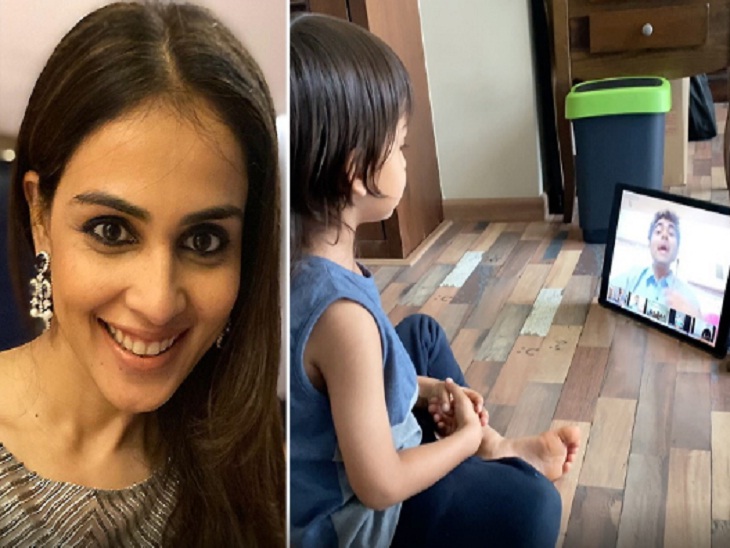 Genelia shared video of son studying online, told in emotional post ...
