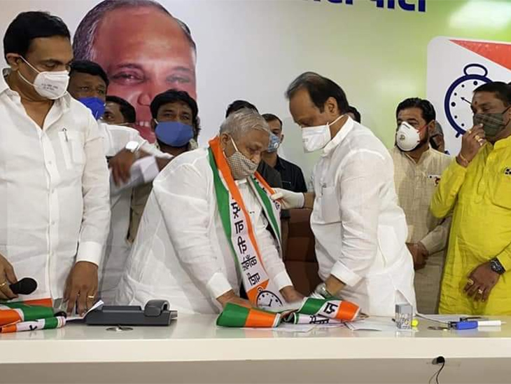 Ex MLA of Gangakhed Sitaram Ghandat Joins NCP Latest News And Updates ...