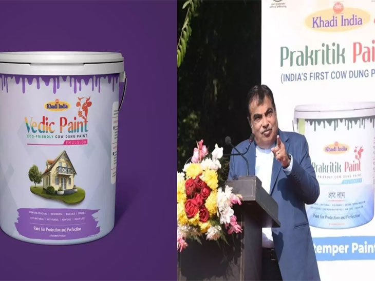 Eco-friendly Vedic paint made from cow dung, the first successful ...