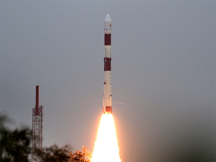 The PSLV rocket launched 19 satellites into space, the 53rd flight of ...