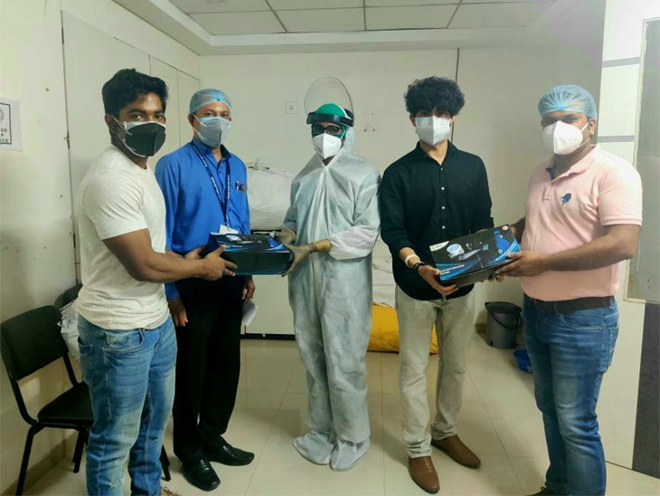 Unique 'cool PPE Kit' made by an engineering student nihaal singh pune