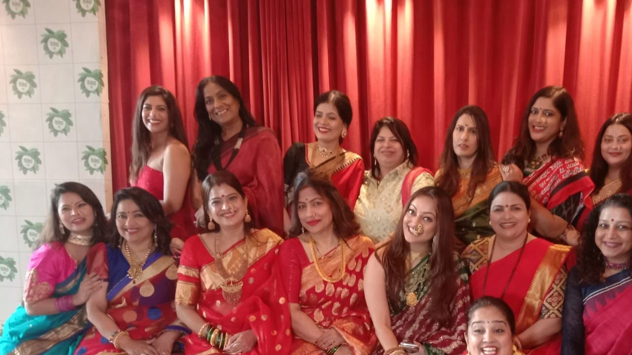 Marathi Actress celebrated bhondla see photos | नवरात्रौत्सवाचा जल्लोष ...