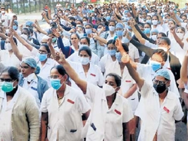 Aurangabad | Ghati Hospital | Marathi news | Implement old pension scheme, demand to fill 200 ...