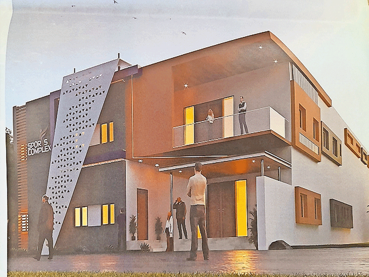 Solve the problem of Taluka Sports Complex and provide facilities for ...
