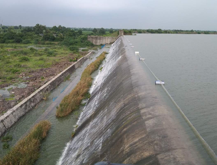 In Pachora taluka there is hardly any water storage in the projects ...