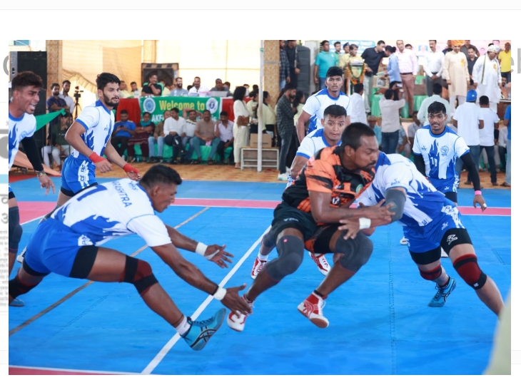 National Kabaddi Tournament Maharashtra Men's Team Enters Quarter ...