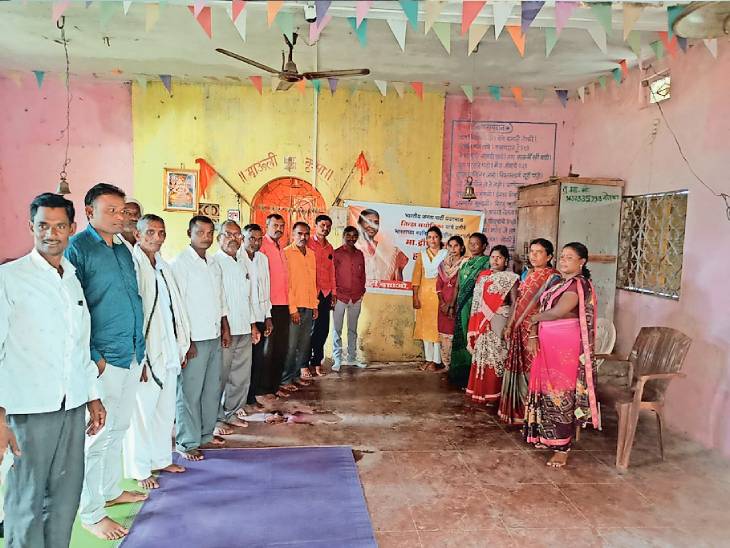 Jubilation of President Murmu's election in Chikhli| marathi news