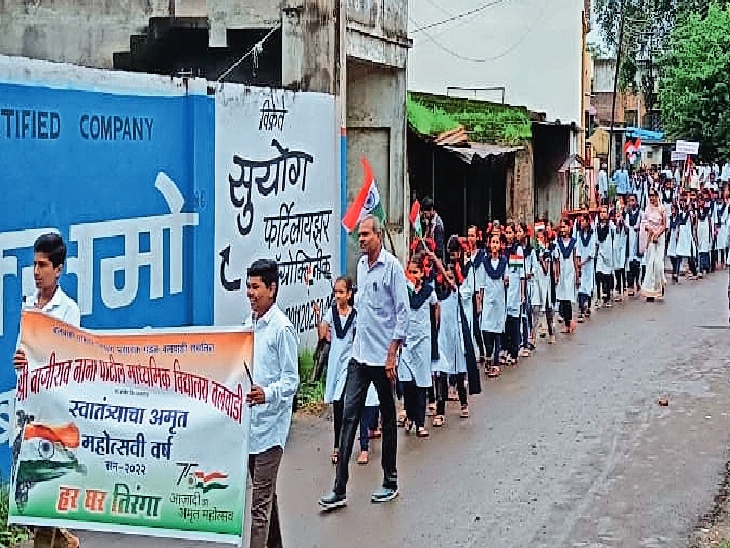 Various programs at Balwadi School on the occasion of Amrit Mahotsav of ...