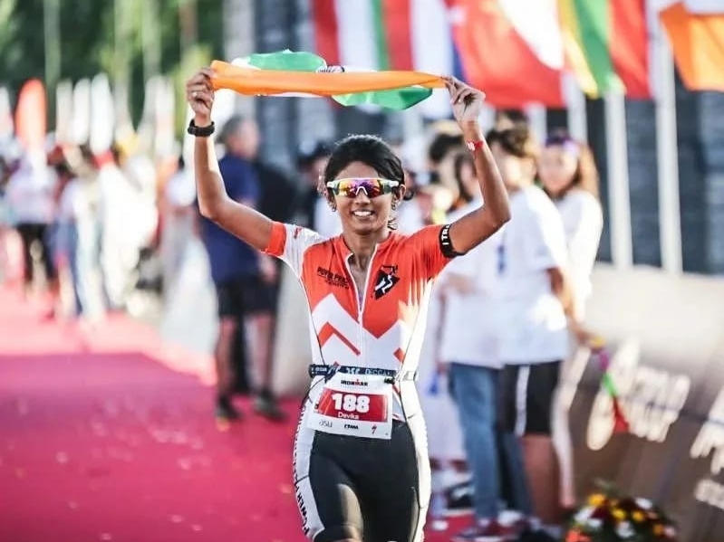 Ironman Triathlon Competition in Kazakhstan Dr. Nashik. Devika Patil ...