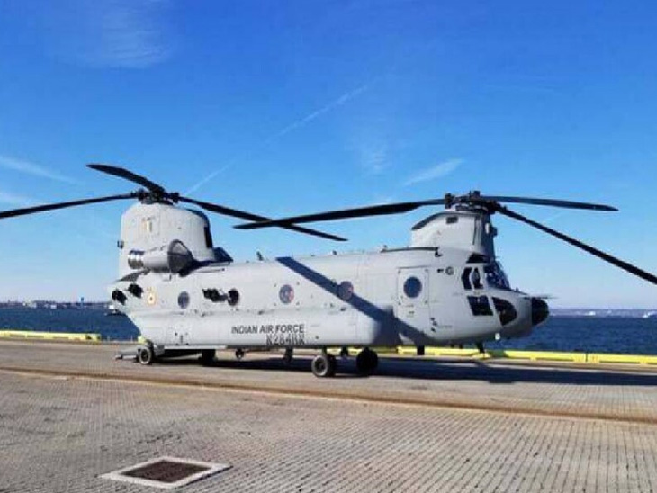 US kept Chinook, India asked for report | हेलिकाॅप्टरच्या उड्डाणांवर ...
