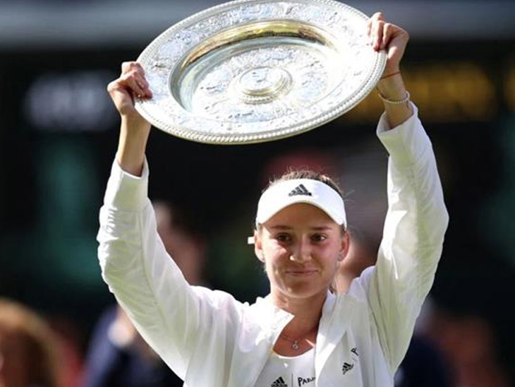 Wimbledon champion Rybakina advances | टेनिस: विम्बल्डन चॅम्पियन ...