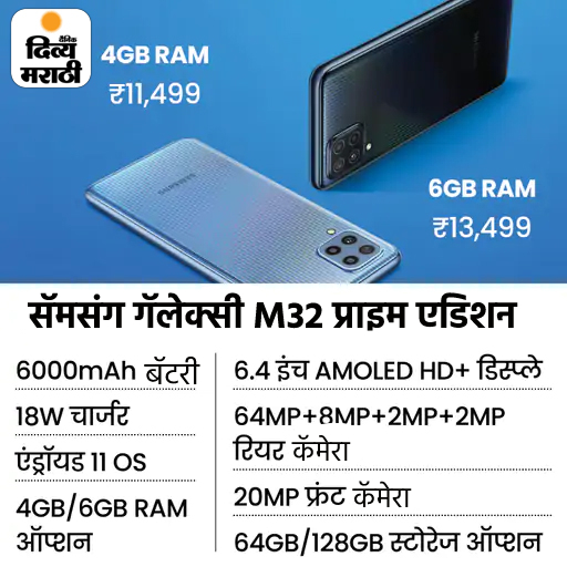 Samsung Galaxy M32 Prime Edition Price Specifications, Processor ...