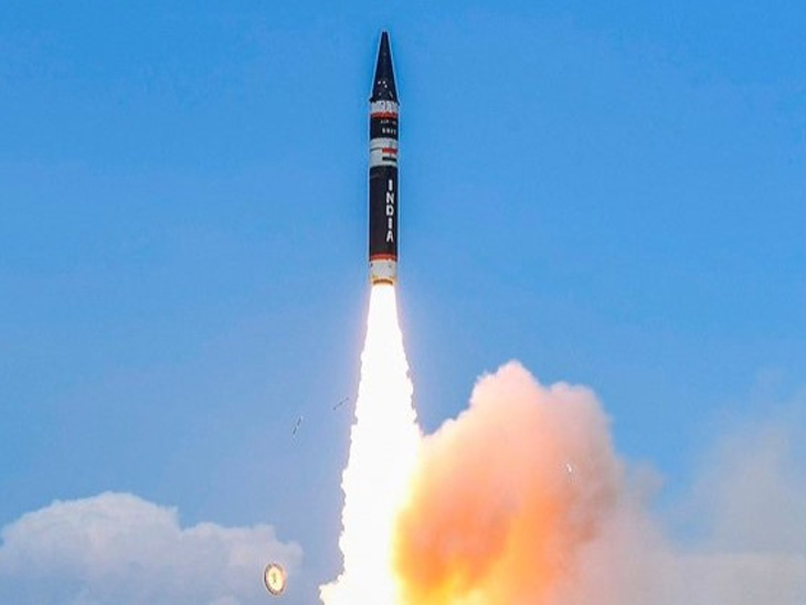 Agni Prime, a nuclear-capable missile, was successfully test-fired in ...