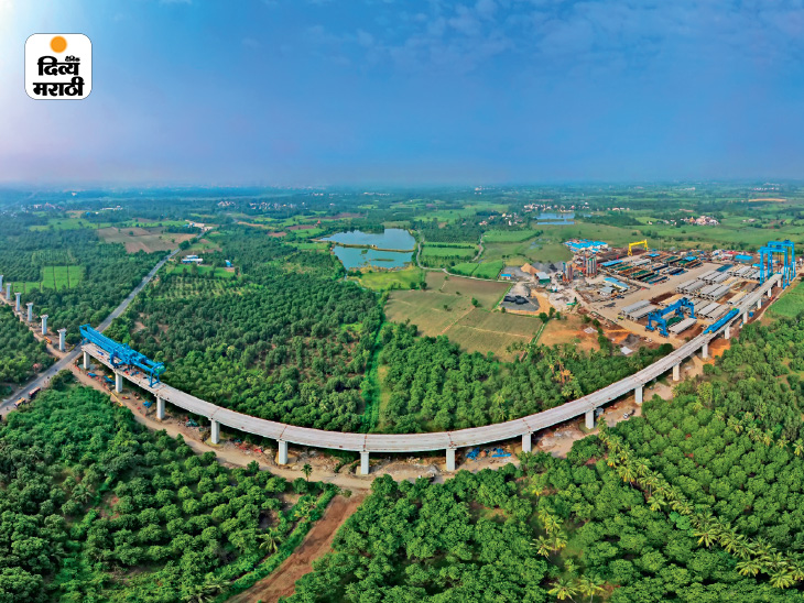 Girder fitted up to 5 km on Surat-Navsari track in Gujarat, now ready ...