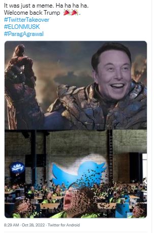 Funny memes shared by users after Elon Musk Fired Parag Agarwal | पराग ...