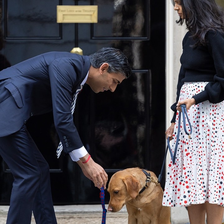 Rishi Sunak's stay with his dog at the British Prime Minister's ...