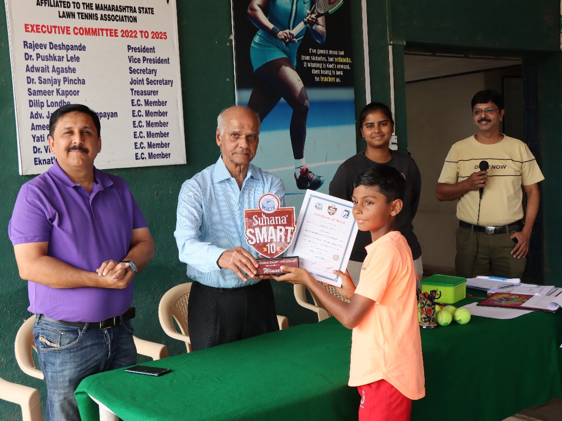 State Ranking Tennis Tournament | Sparsh Patil of Solapur and Rumi Gadiya of Mumbai were the ...