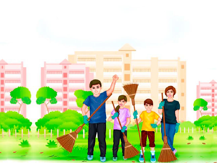 Cleanliness campaign was carried out by the citizens themselves in the ...