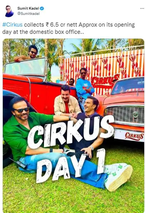 Rohit Shetty's Circus Box Office Collection, Earned Only 6.5 Crores On ...