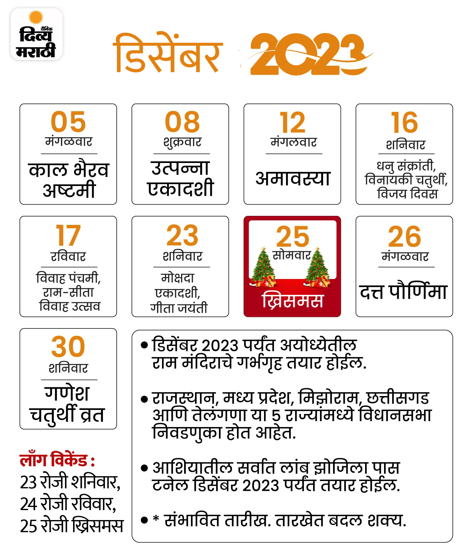Hindu Calendar Marathi Panchang 2023; Festivals | Amavasya | Ekadashi | IPL World Cup | Marathi ...